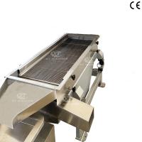 China Industrial Food-Grade Double-Layer Vibrating Screen Linear Vibrating Screen Equipment for Multi-Functional Screening and Sorting for sale