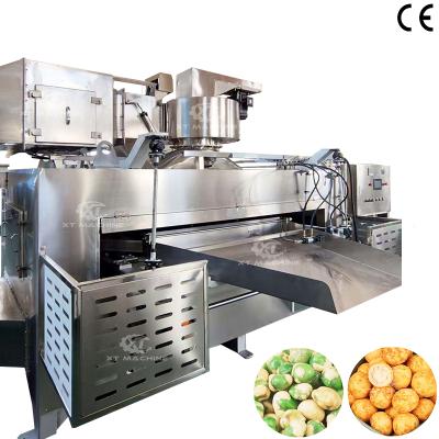 China 100kg/h Swing Coated Peanuts Baking Machine Nut Oven with PLC Control for Food Processing for sale