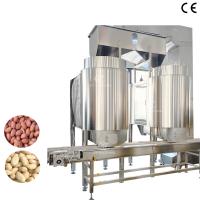 China Full Automatic Peanut Red Skin Removing Machine Groundnut Peeling Machine with PLC Control System for sale