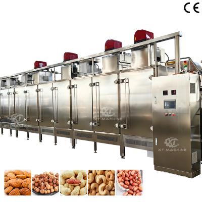 China Automatic Multipurpose Peanut&Cashew Nut&Pistachio Roasting Machine Industrial Baking Oven for Food Industry for sale