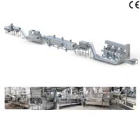 China 1000-2000kg/h Fully Automatic Nut Coating and Frying Equipment Fried Flour-coated Peanut Making Machine for Food Processing Plants for sale