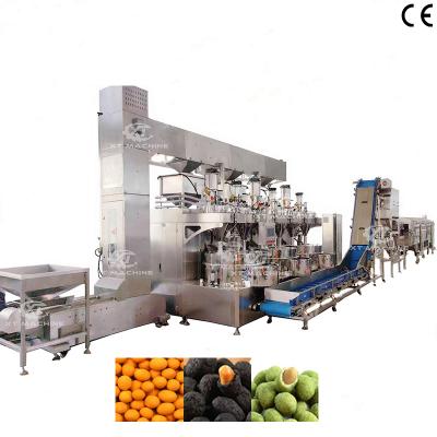 China SUS304 Nut Coating Frying Equipment with PLC Control Fried Coated Peanut Production Line for Food Processing Plant for sale