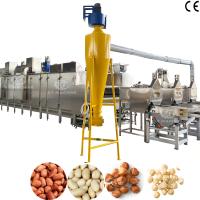 China Customizable High Capacity Peanut Roasting And Blanching Production Line with SUS304 Material for sale