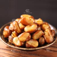 China Automatic Temperature Control Groundnut Batch Frying Machine with SUS304 Stainless Steel for Food Nut Frying for sale