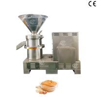 China 100kg/h-500kg/h SS304 Electric Peanut/Cashew Nuts Butter Grinding Machine Industrial Colloid Mill for Nut Processing Plants for sale