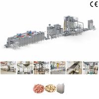 China Industrial Grade Stainless Steel 304 Roasted Hazelnut Blanching Production Line Blanched Peanut Processing Plant with 500-1000 kg/h Capacity for sale