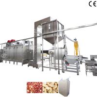 China Stainless Steel Split Peanut Blanching Machine With 800-1000kg/h For Blanched Peanut Production Line for sale