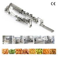 China Customizable Automatic Fried Nuts Production Line with SUS304 Construction for Small and Medium Food Factories for sale