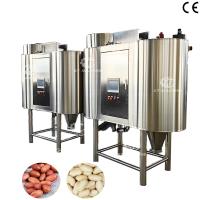 China Highly Automated Peanut Blanching Machine with 1000-2000kg/h Capacity Hazelnut Peeler and Stainless Steel Food Grade for sale