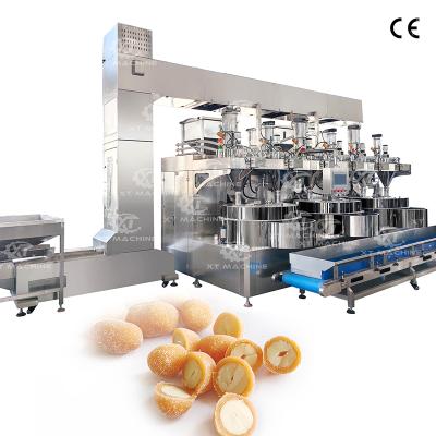China High Efficiency Automatic Coated Peanut Making Machine Cashew Nuts Coating Machine with SUS304 Stainless Steel for sale