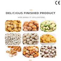 China Fully Automatic PLC Control Covered Peanut Making Machine Cashew Nuts Coating Machine for Nut Processing Plants for sale