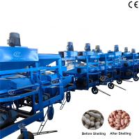 China High Capacity High Shell Rate 2000kg/h Peanut Shelling Machine Groundnut Husk Removing Machine for sale