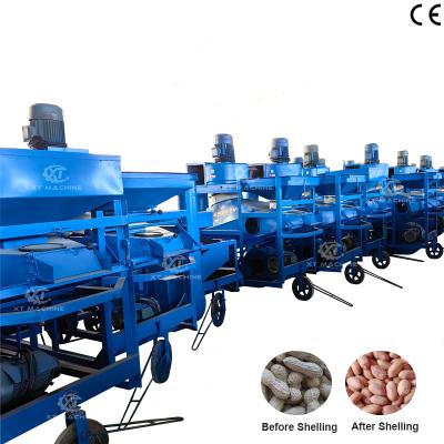 China High Capacity High Shell Rate 2000kg/h Peanut Shelling Machine Groundnut Husk Removing Machine for sale