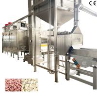 China High Blanching Rate SS304 Split Peanut Roasting and Blanching Production Line With CE Certification for sale