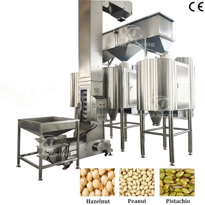 China Sturdy Durable Whole Kernel Peanut Blanching Machine Hazelnut Peeler with Stainless Steel 304 for sale