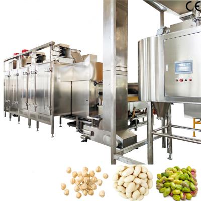 China 1000-1200kg/h Stainless Steel 304 Blanched Peanut Production Line Peanut Red Skin Removal Machine Suitable for Food Processing Plants for sale