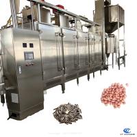 China Food Grade High Capacity Continuous Belt Roaster Machine for peanut/almond/cashew/seeds/hazelnut for sale