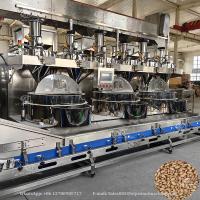 China 500kg/h-1000kg/h Automatic Nut Coating Machine Covered Peanut Making Machine with PLC Control System for Snack Food Factory for sale