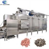 China Continuous Peanut Roasting Machine with PLC Control, Stainless Steel Construction, and 3000kg/h Capacity for sale