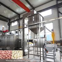 China Industrial Use Stainless Steel 304 Food Grade 1000kg/h-2000kg/h Peanut Roasting and Blanching Production Line for sale