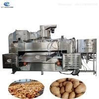 China 304 Stainless Steel Swing Coated Peanut Roaster with 50 kg/h Capacity and Gas-Fired Oil-Fired Operation for sale