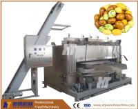China 304 Stainless Steel Gas/Oil Fired Swing Roaster Machine with 50kg/h Capacity for Nuts Roasting for sale