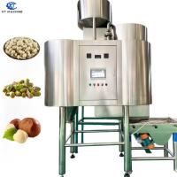 China 500-1000kg/h Capacity Peanut Air Peeling Machine with 304 Stainless Steel hazelnut/pistachio blancher for sale