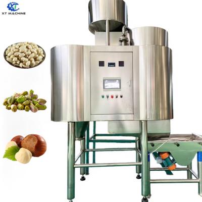 China 500-1000kg/h Capacity Peanut Air Peeling Machine with 304 Stainless Steel hazelnut/pistachio blancher for sale