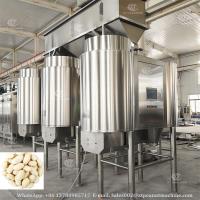 China Highly Automated Peanut Blanching Machine with 1000-2000kg/h Capacity Hazelnut Peeler and Stainless Steel Food Grade for sale