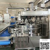 China 200-300kg/h Coated Peanut Burger Making Machines With PLC Control System for Nut Snacks Making Machine for sale