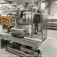 China 200-300kg/h Coated Peanut Burger Making Machines With PLC Control System for Nut Snacks Making Machine for sale