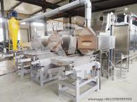 China Stainless Steel PLC Control Split Peanut Blancher with 800-1000kg/h Capacity for Peanut Processing for sale
