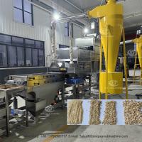China Four-stage Nut Chopping Machine with LNG/LPG Gas Heating Almond Crushing Machine for Peanuts Almonds Cashews for sale