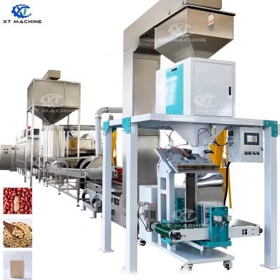 China Automatic Peanut Blanching Machine with 500-2000kg/h Capacity 90% Blanching Ratio and Vacuum Packaging for sale
