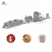 China High Efficiency Peanut Blanching Line with 90% Blanching Ratio 95-97% Peeling Rate and 85-90% Whole Kernel Rate for sale