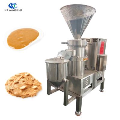 China High-Efficiency 130-500kg/h Sesame Paste/Cashew Jam Colloid Mill Peanut Butter Grinding Machine with Compact Design for sale