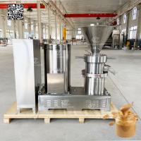 China High-Efficiency 130-500kg/h Sesame Paste/Cashew Jam Colloid Mill Peanut Butter Grinding Machine with Compact Design for sale