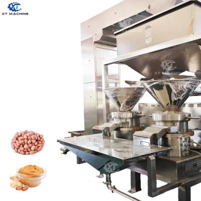 China High Speed Grinding Machine for making peanut butter/sesame jam/pistachio paste 130-500kg/h for sale