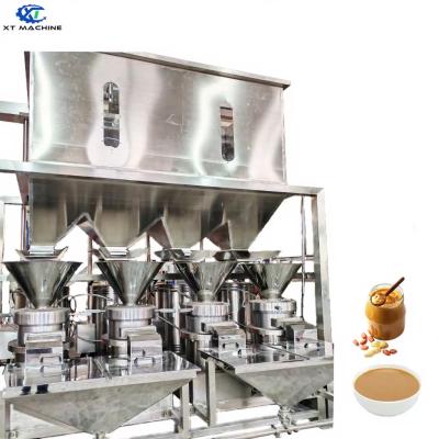 China High Efficiency Food Grade Customizable Colloid Mill Peanut Butter/Almond Jam Grinding Machine for Nut Paste Production for sale