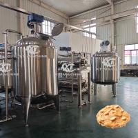 China 300-5000kg/h Big Capacities Peanut Butter/Cashew Paste/Almond Jam Production Line with Grinder and Roaster/Blancher for sale