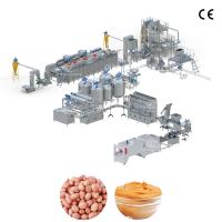 China 300-5000kg/h Big Capacities Peanut Butter/Cashew Paste/Almond Jam Production Line with Grinder and Roaster/Blancher for sale