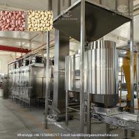 China Food Grade Peanut/Hazelnut/Pistachio Roasting And Blanching Production Line with 500-1000kg/h Capacity Nuts Blanching Machine for sale