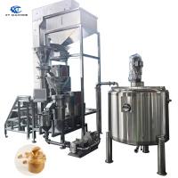 China 500kg/h Fully Automatic Peanut Butter Production Line with SUS 304 Stainless Steel for Nut Butter Processing for sale