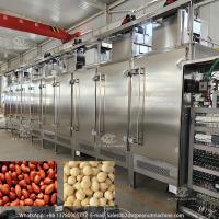 China Hot Sale Continuous Nuts Roasting Machine with Adjustable Conveying Speed PLC Control Baking Oven for sale