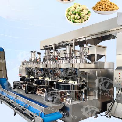 China High Output Automatic Peanut Coating Machine for multi-flavored peanuts-salty/seaweed flavor/crispy for sale