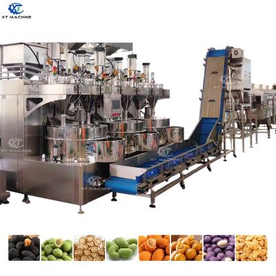 China 500-1000kg/h Capacity Peanut Frying Machine with Stainless Steel Construction and Intelligent Temperature Control for sale