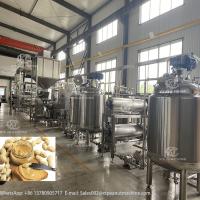 China High Efficiency 1000-2000kg/h Peanut Butter Production Line Nut Butter Making Machine with Dual-Stage Grinding For Nut Processing Plants for sale