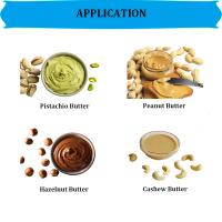 China High Efficiency 1000-2000kg/h Peanut Butter Production Line Nut Butter Making Machine with Dual-Stage Grinding For Nut Processing Plants for sale