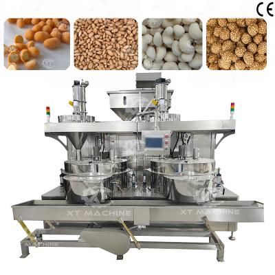 China 600-800kg/h PLC Control Peanut Cashew Nuts Automatic Coating Machine for Uniform Coating of Nut Snacks Food for sale