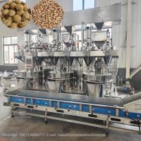 China Fully Automatic Industrial Peanut Coating and Frying Production Line with Stainless Steel 304 Nut Frying Equipment for sale